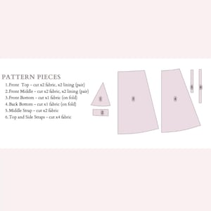 Open Back Halter Dress Tie Front Dress Beginner Sewing Pattern PDF ...