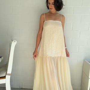 Spaghetti Strap Maxi Dress Pattern | A Line Dress Tutorial | Sleeveless ...