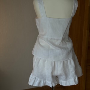 Sewing Pattern for Womens Top + Shorts | PDF Sewing Pattern | Linen ...