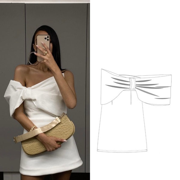 Big Bow Dress - Etsy