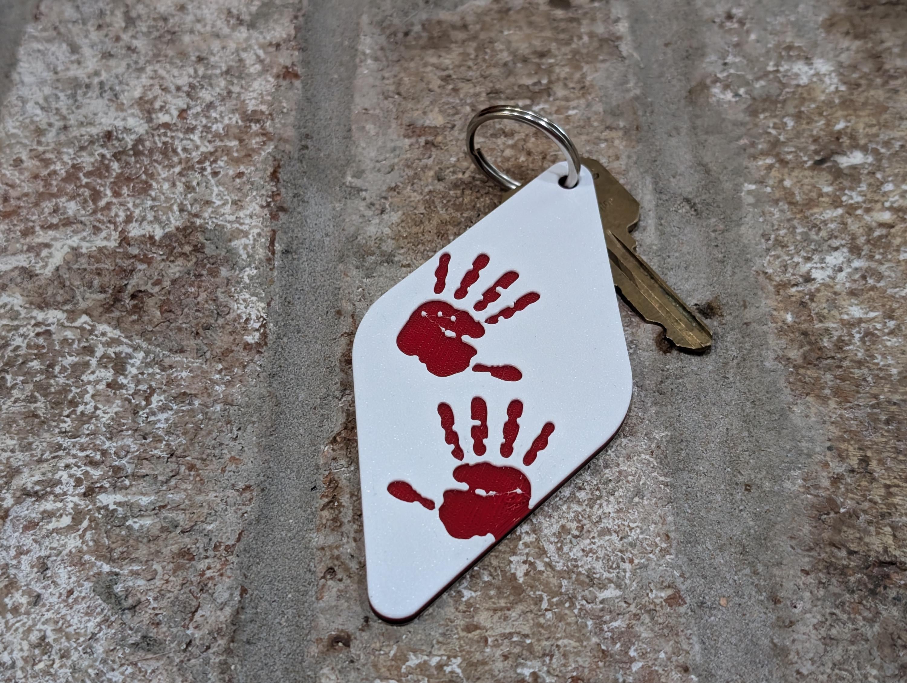 Bates Motel Keychain - Horror Movie Inspired Key Tag - Psycho Film ...