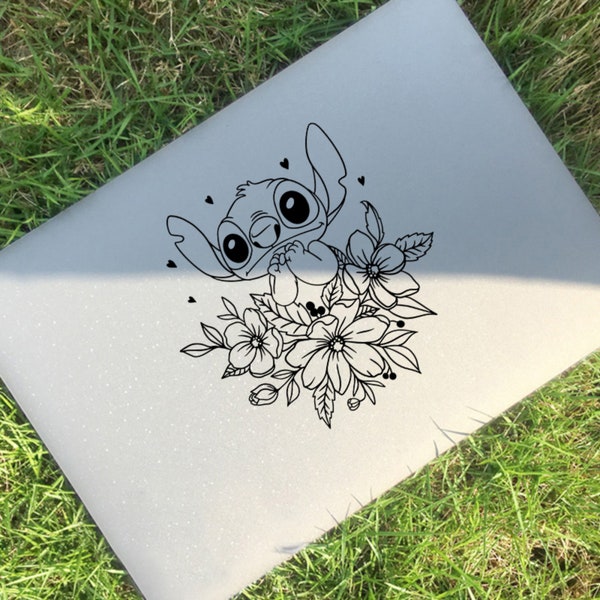 Stitch MacBook Air Sticker - Etsy