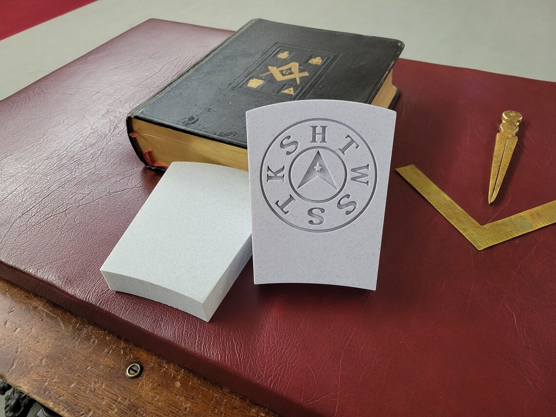 Personalized Royal Arch Keystone With YOUR Mark - Etsy