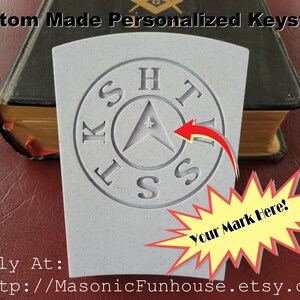 Personalized Royal Arch Keystone With YOUR Mark! - Etsy