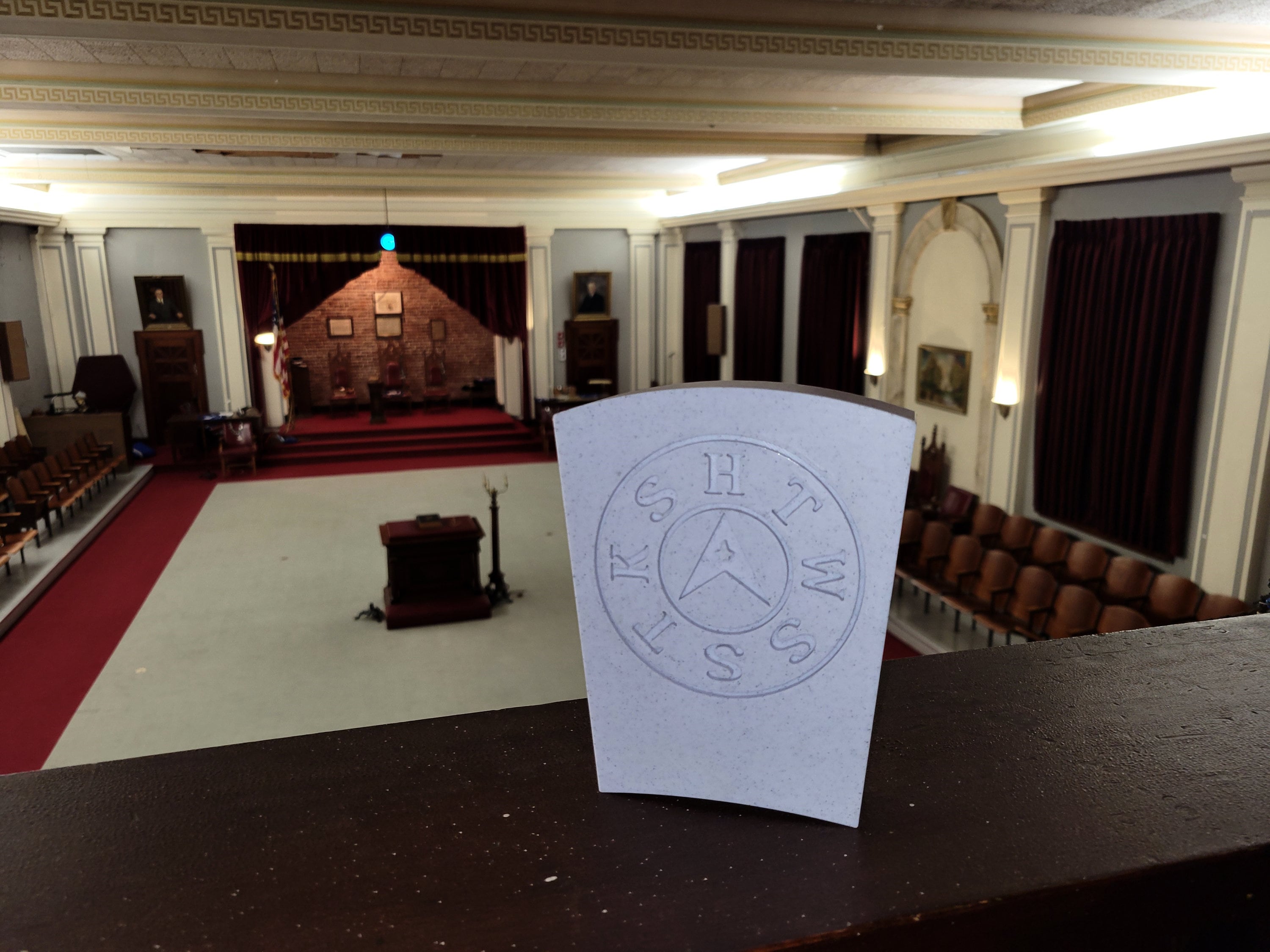 Personalized Royal Arch Keystone With YOUR Mark - Etsy