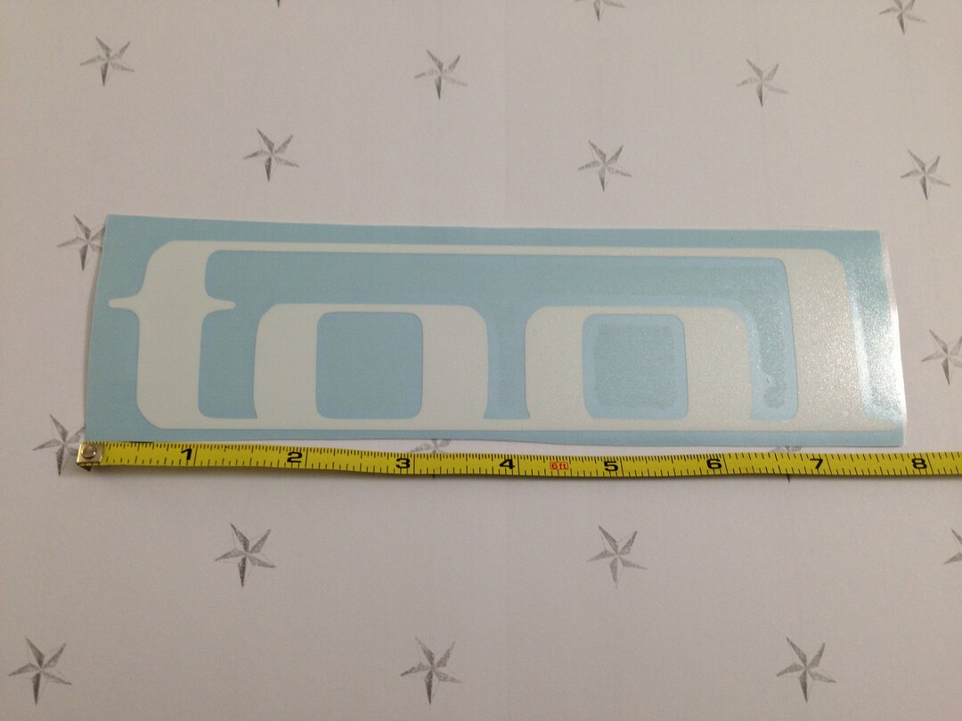 X1 8 Tool Sticker Decal for Car Windows, Laptops, Tumbler Cups, Etc ...