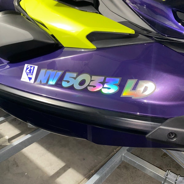 Jet Ski Hull Stickers - Etsy