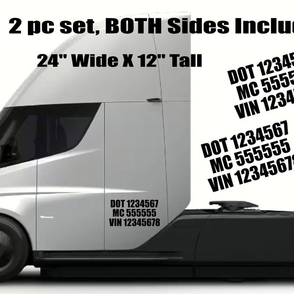 Trucking Decals - Etsy