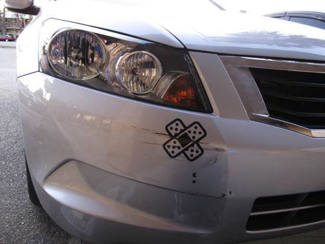 4 Tall Bandaid X Sticker Decal for Car Windows, Tumbler Cups, Etc ...