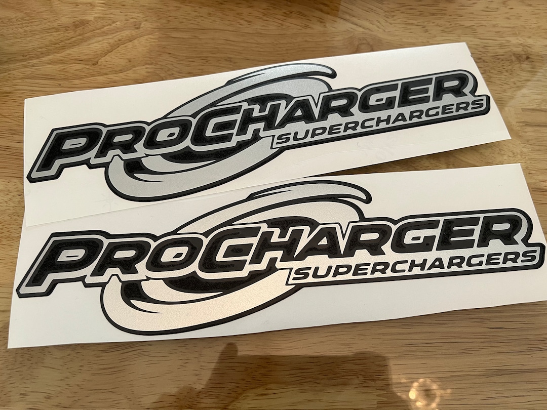 10 Procharger Sticker for Car or Truck Window Select Decal Size ...