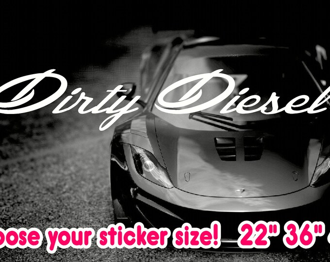 DILLIGAF Windshield Vinyl Decal Sticker D.I.L.L.I.G.A.F. Diesel Truck ...