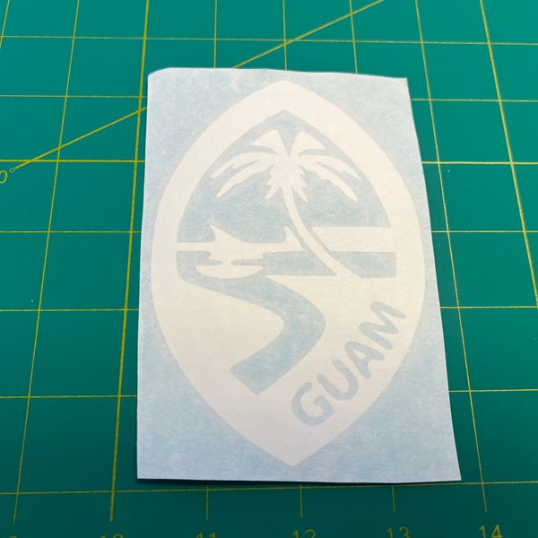 Guam Car Decal - Etsy