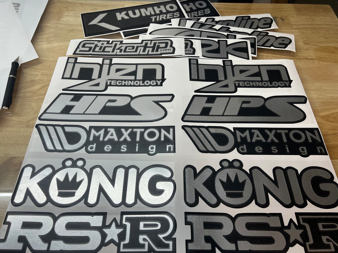 10 Garage Thrash Racing Vinyl Decal for Car Windows - Etsy