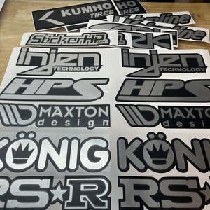 10 Garage Thrash Racing Vinyl Decal for Car Windows - Etsy