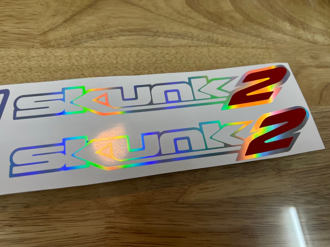 836 Skunk2 Vinyl Stickers for Car Windshields, Side Windows & Trunks - Etsy