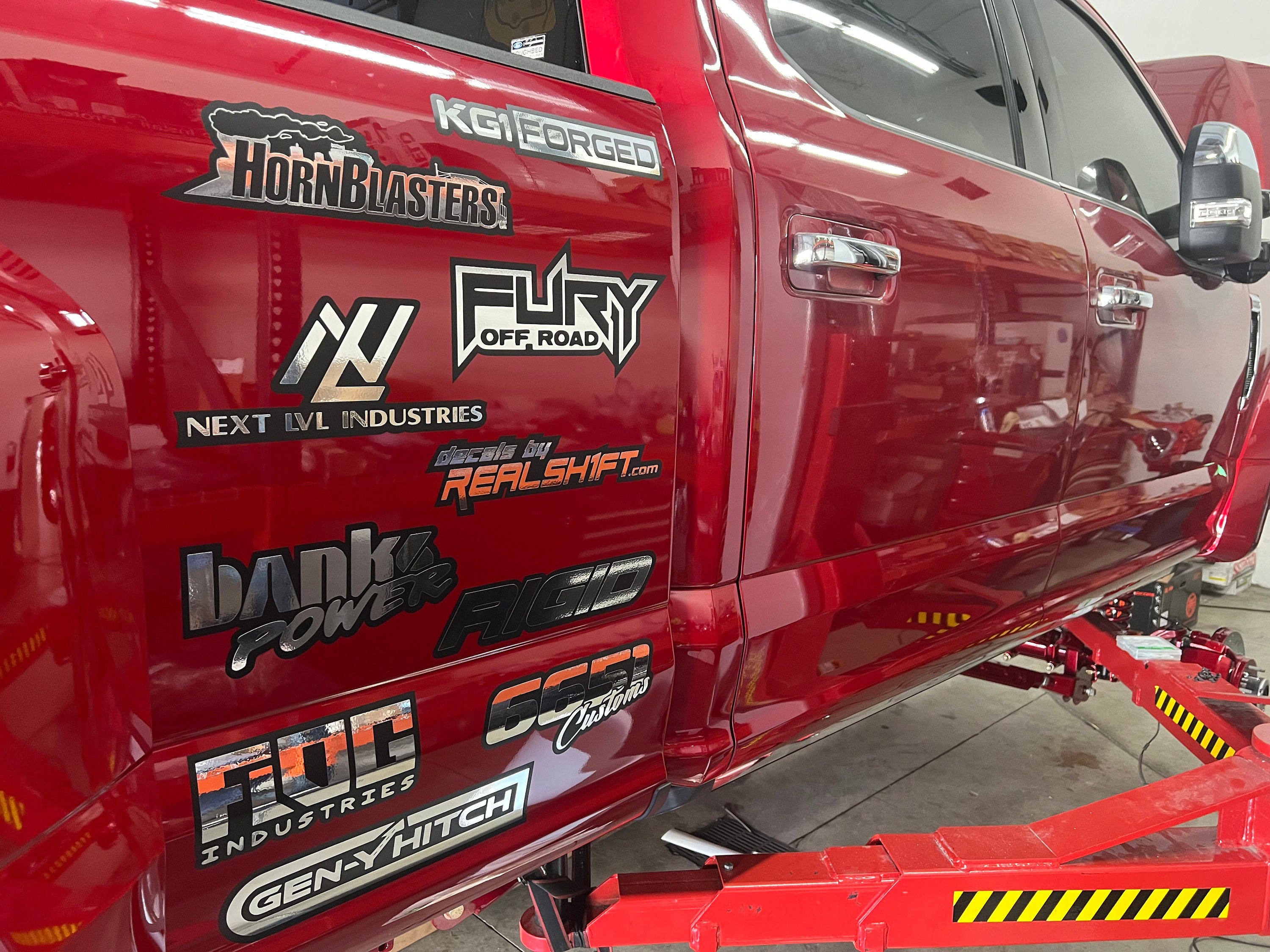 FULL CUSTOM Sponsor Decal Sets Roll Call Stickers You Pick - Etsy