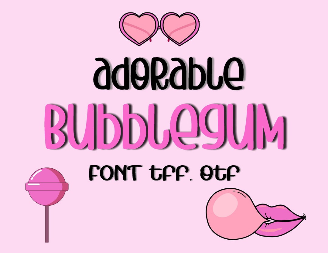 Bubble Gum Script