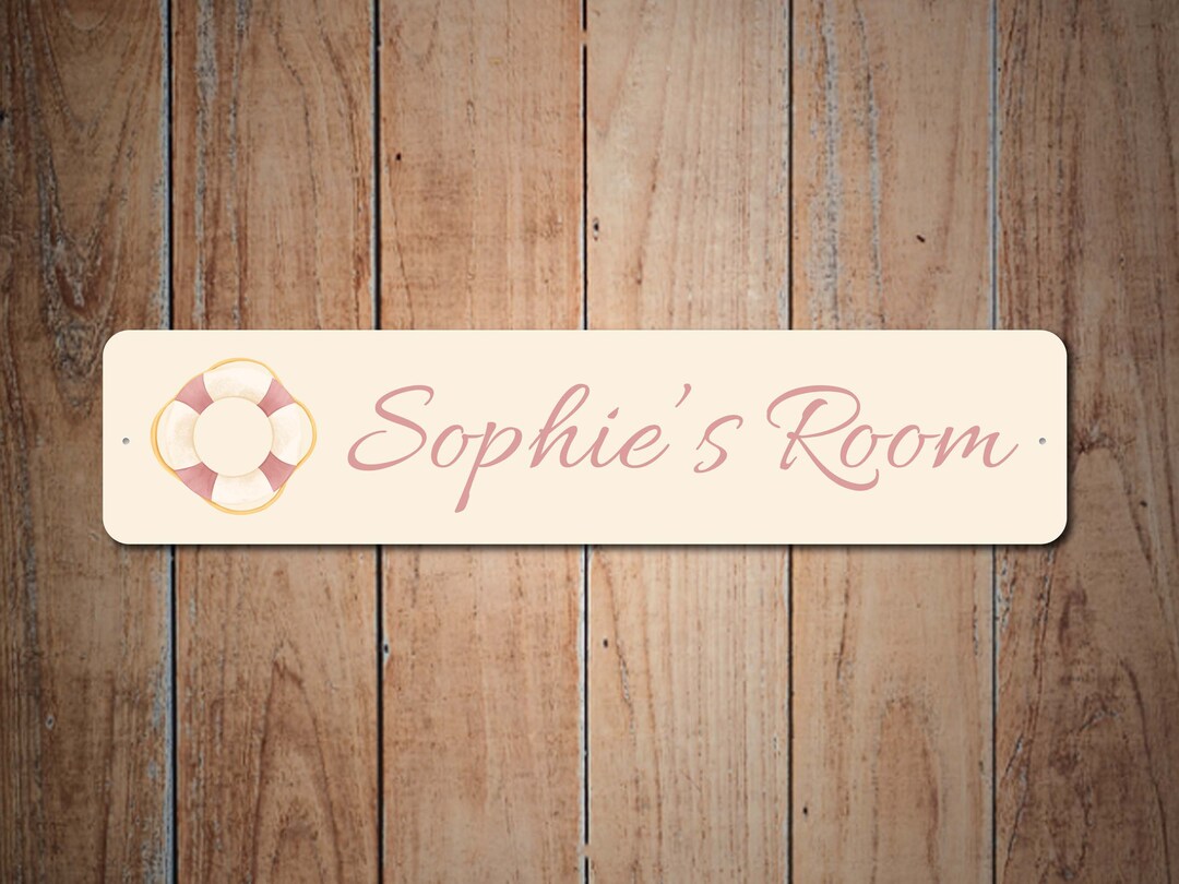 Stylish Room Sign, Custom Name Sign for Girls, Teen Girl Room Sign ...