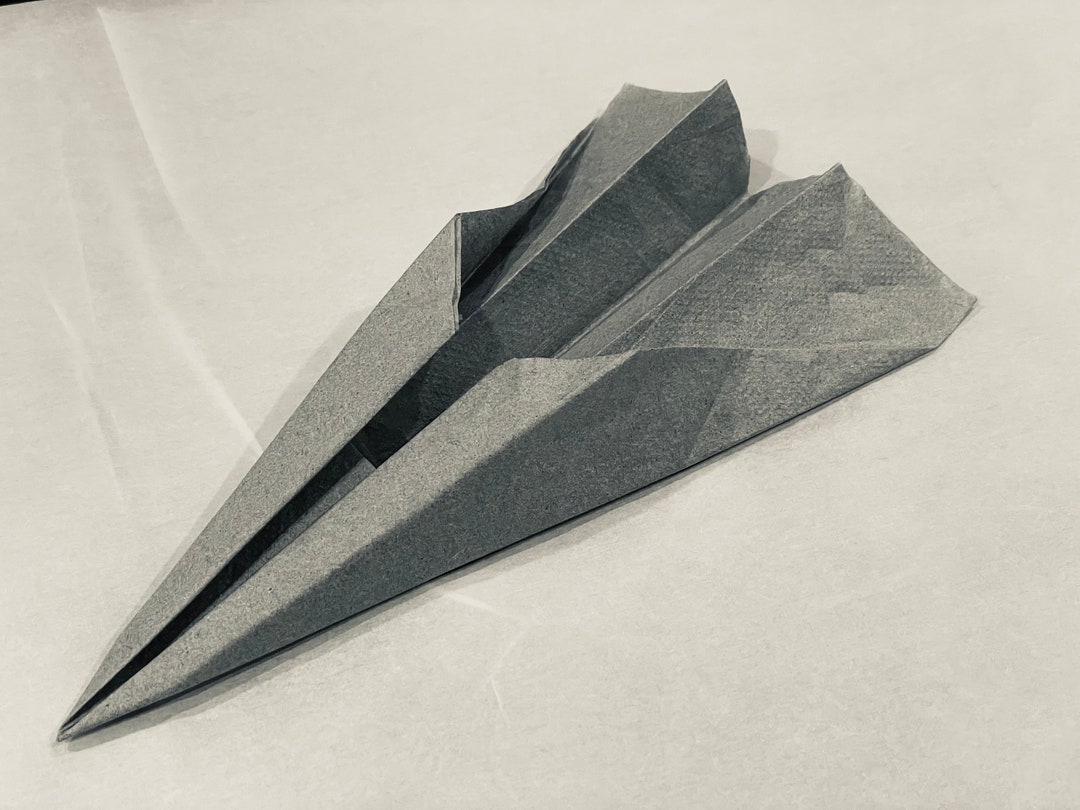 Custom Napkin Airplane - Etsy