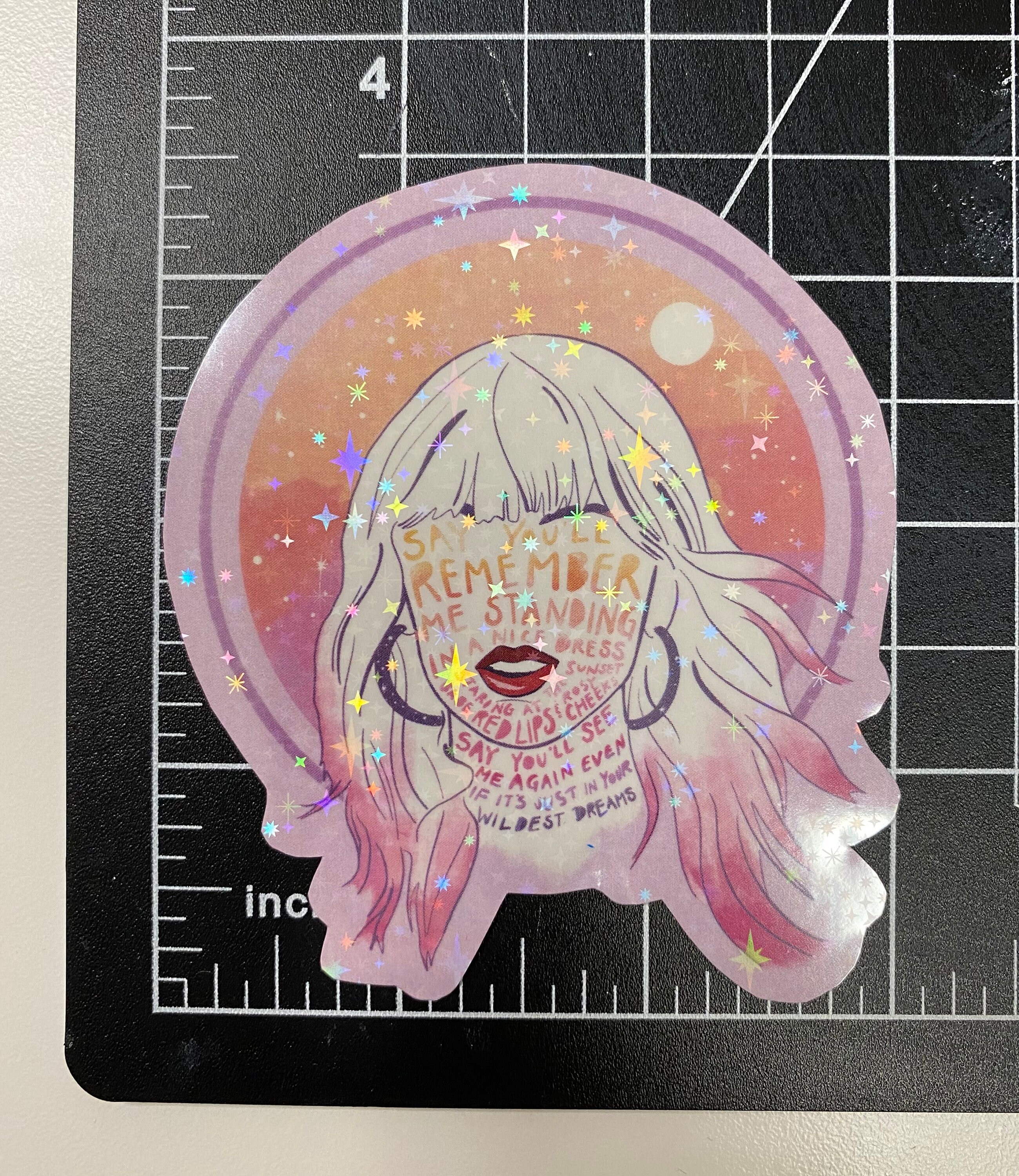 Swiftie Sticker, Art Decal, Taylor Swift Vinyl Sticker - Etsy