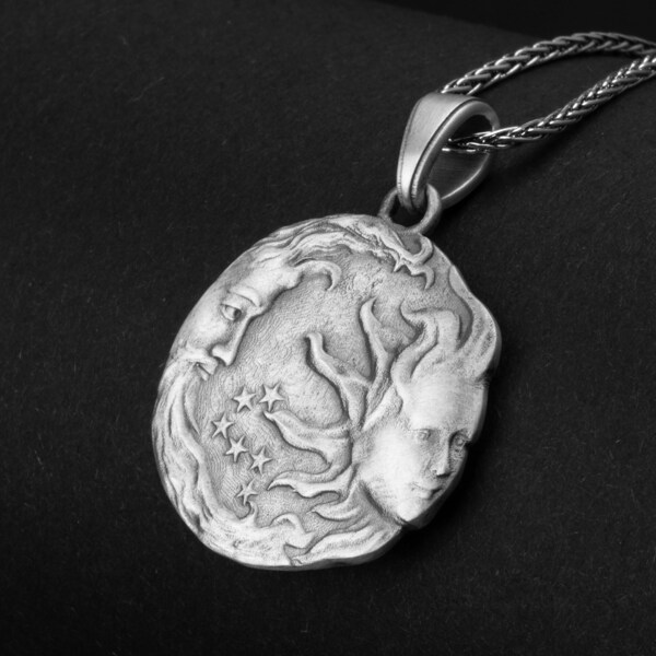 Two Sided Pendant - Etsy