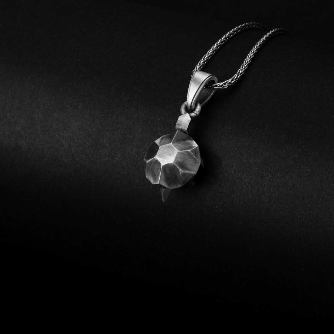 Origami Turtle Tortoise Pendant Origami Jewelry Turtle - Etsy