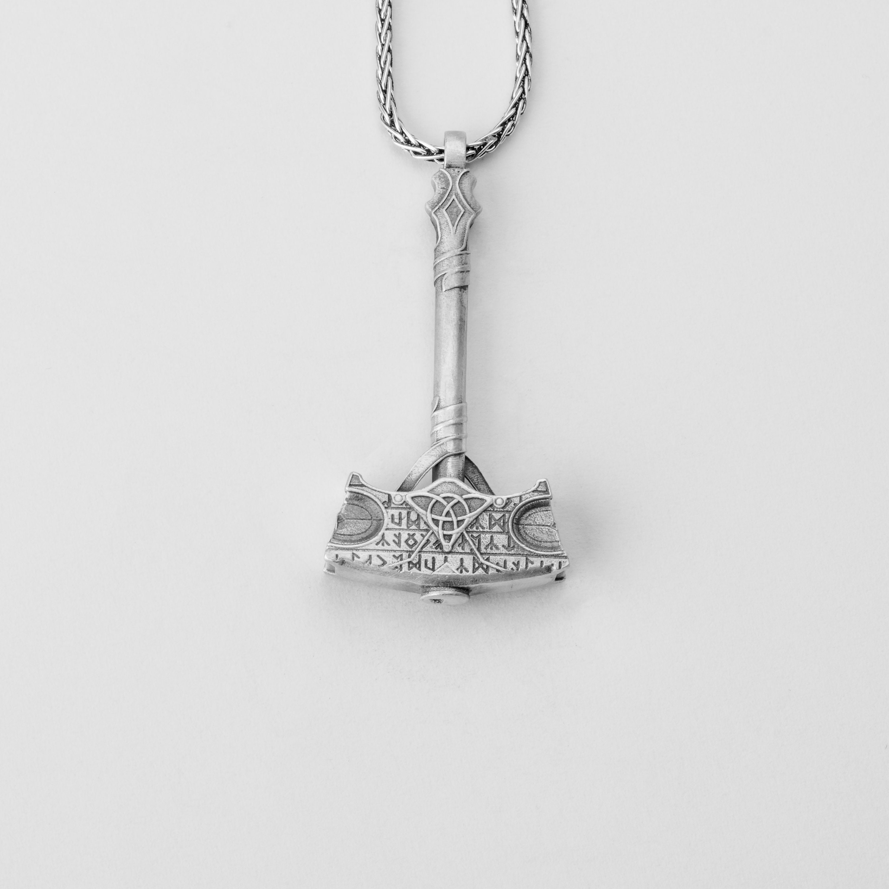 Mjölnir Pendant, Thor Hammer Charm, Norse Jewelry, Viking Accessory ...