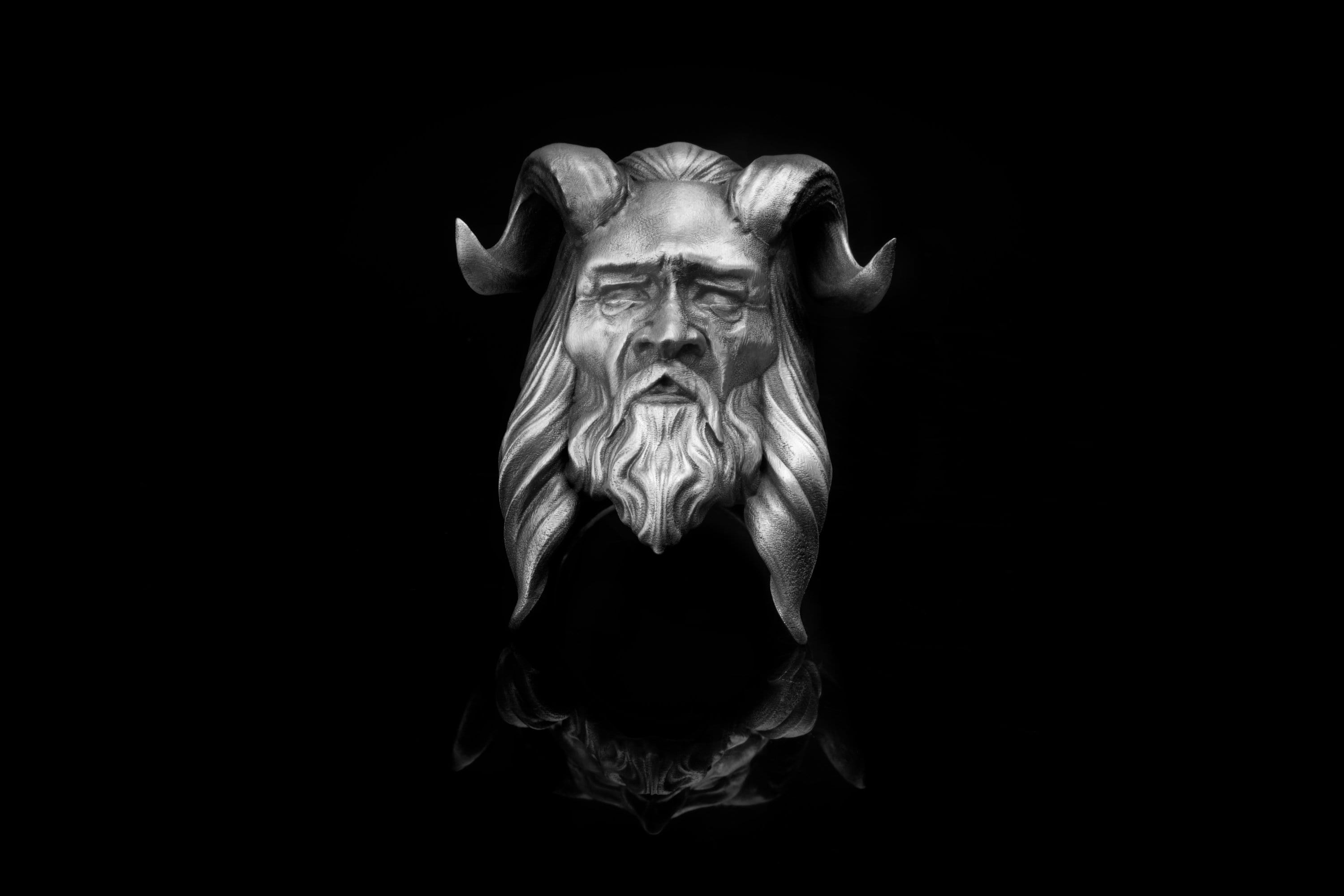 Centaur Druid Ring, Wood Elf, Sterling Silver, Fantasy Jewelry ...