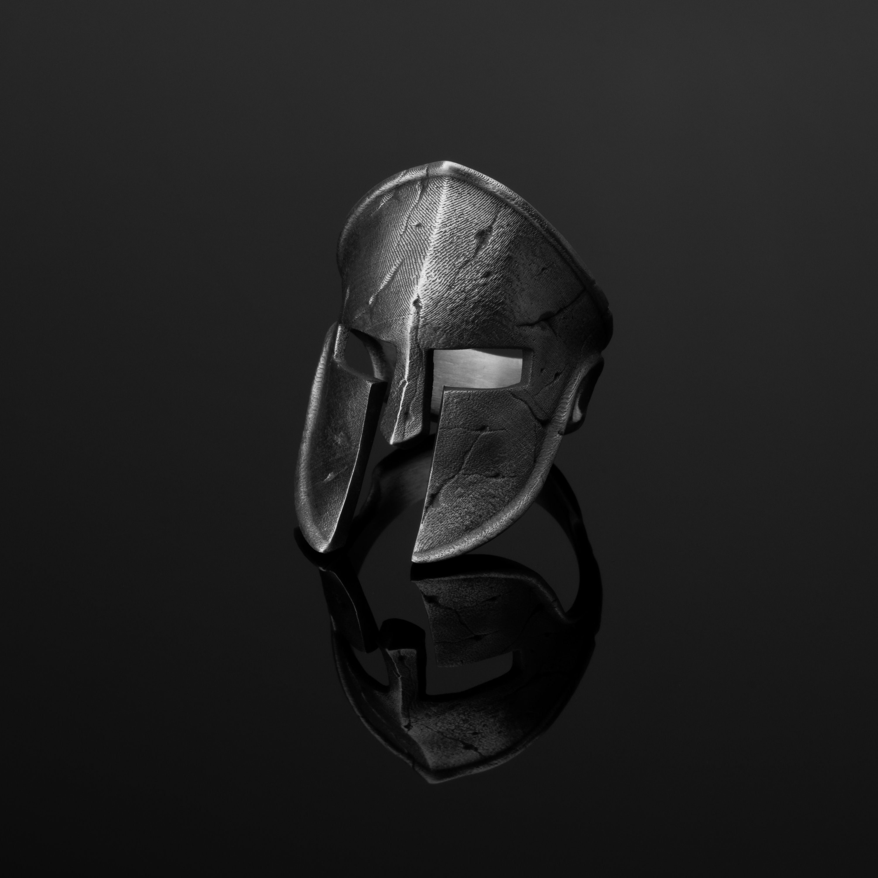 Spartan Helm Ring Gladiator Ring Ancient Rome Ring Warrior - Etsy