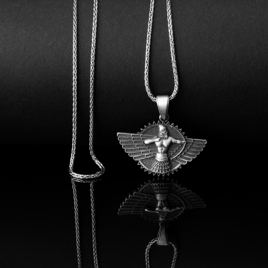 Assyrian Archer, Ancient Warrior, Assyria Necklace, History Jewelry ...