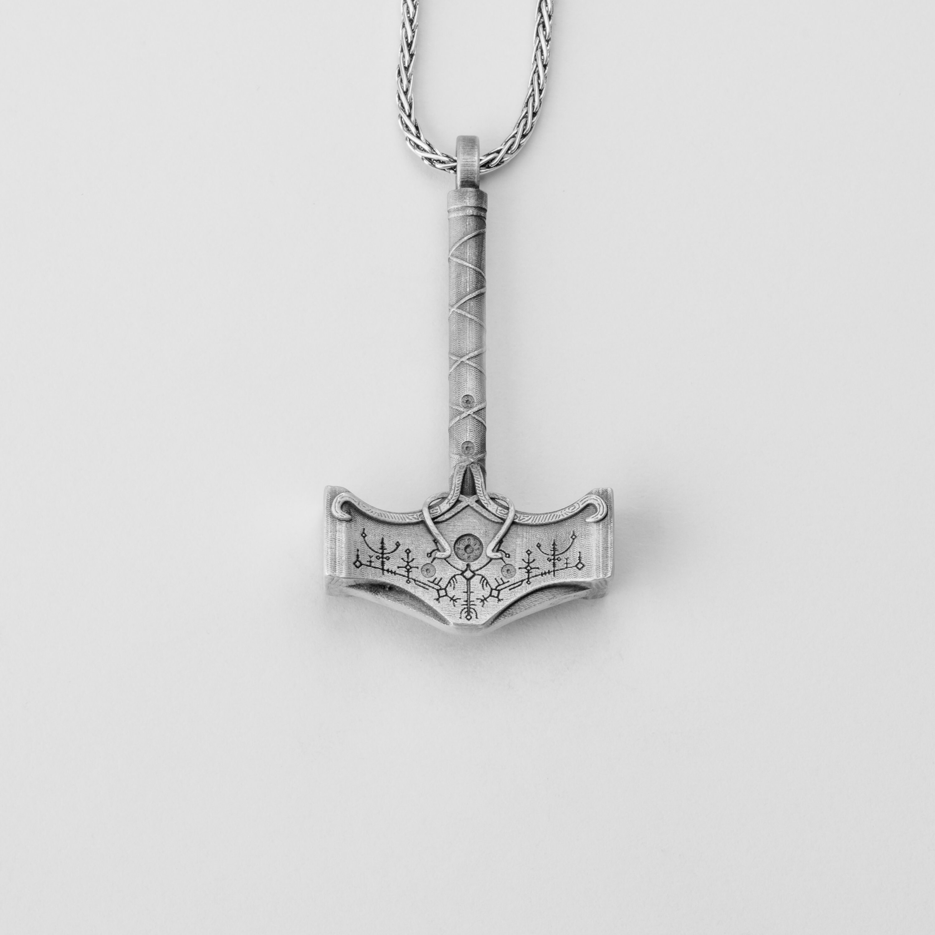 Mjölnir Pendant, Thor Hammer Charm, Norse Jewelry, Viking Accessory ...