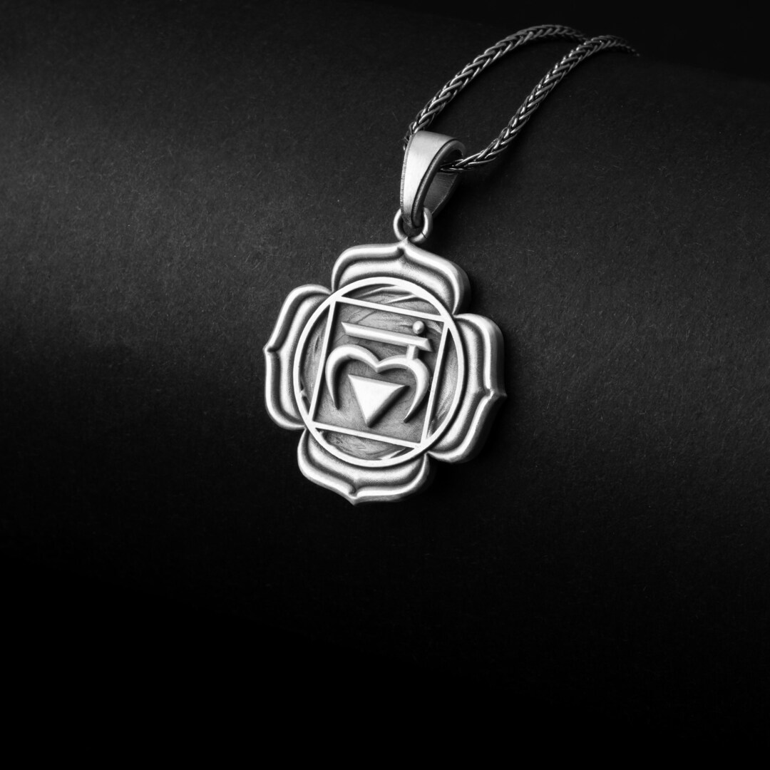 Root Chakra Pendant, Muladhara Charm, Spiritual Jewelry, Grounding ...