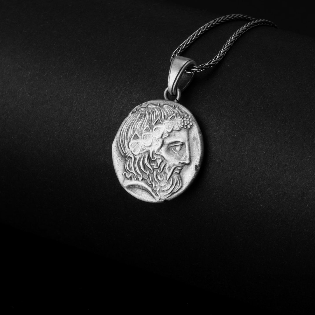 Tetradrachm Necklace, Ancient Coin, Tasos Coin, Greek Tetradrachm ...