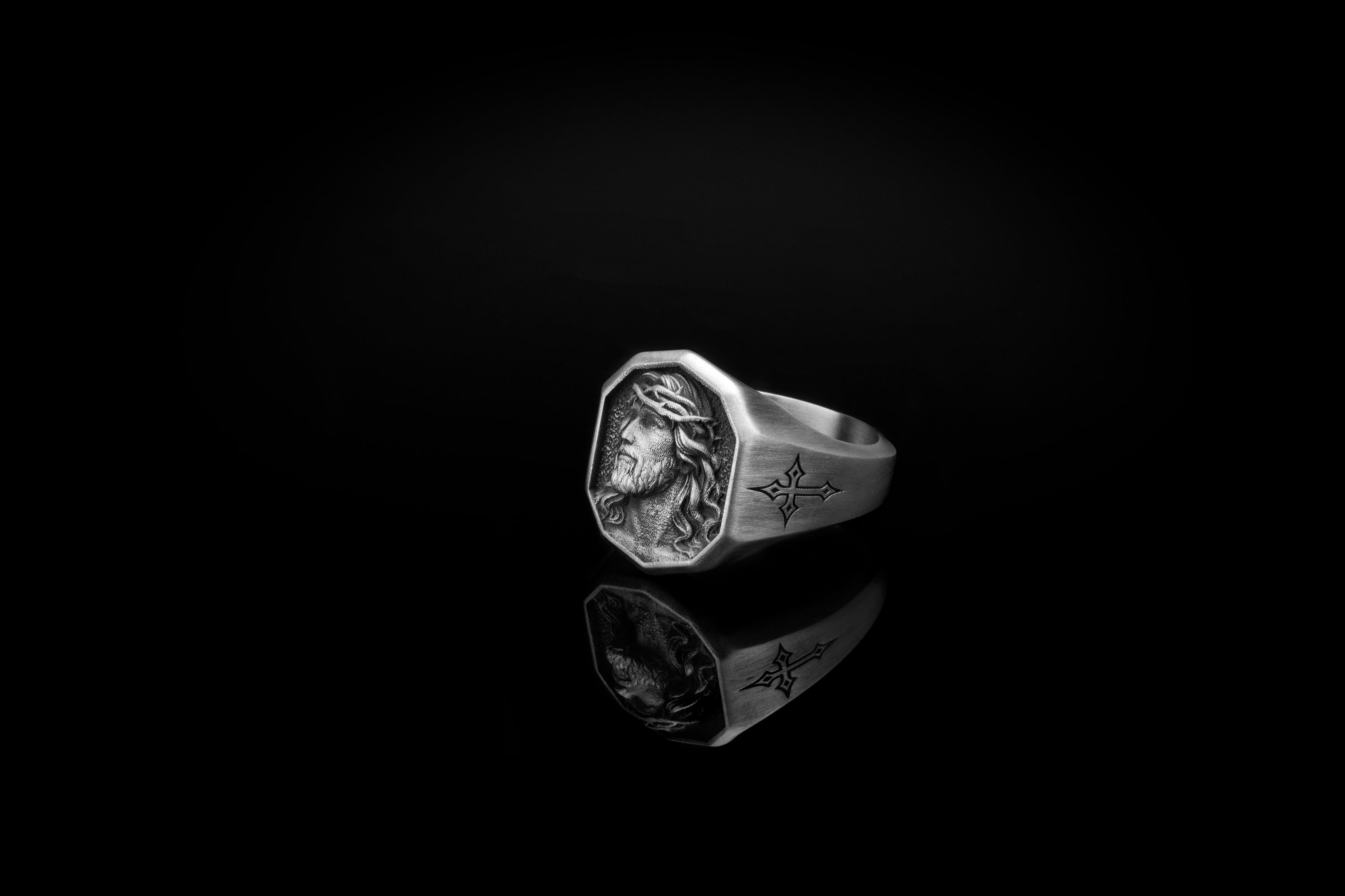 Jesus Thorns Ring, Religious Jewelry, Jesus Jewelry, Crown of Thorns ...