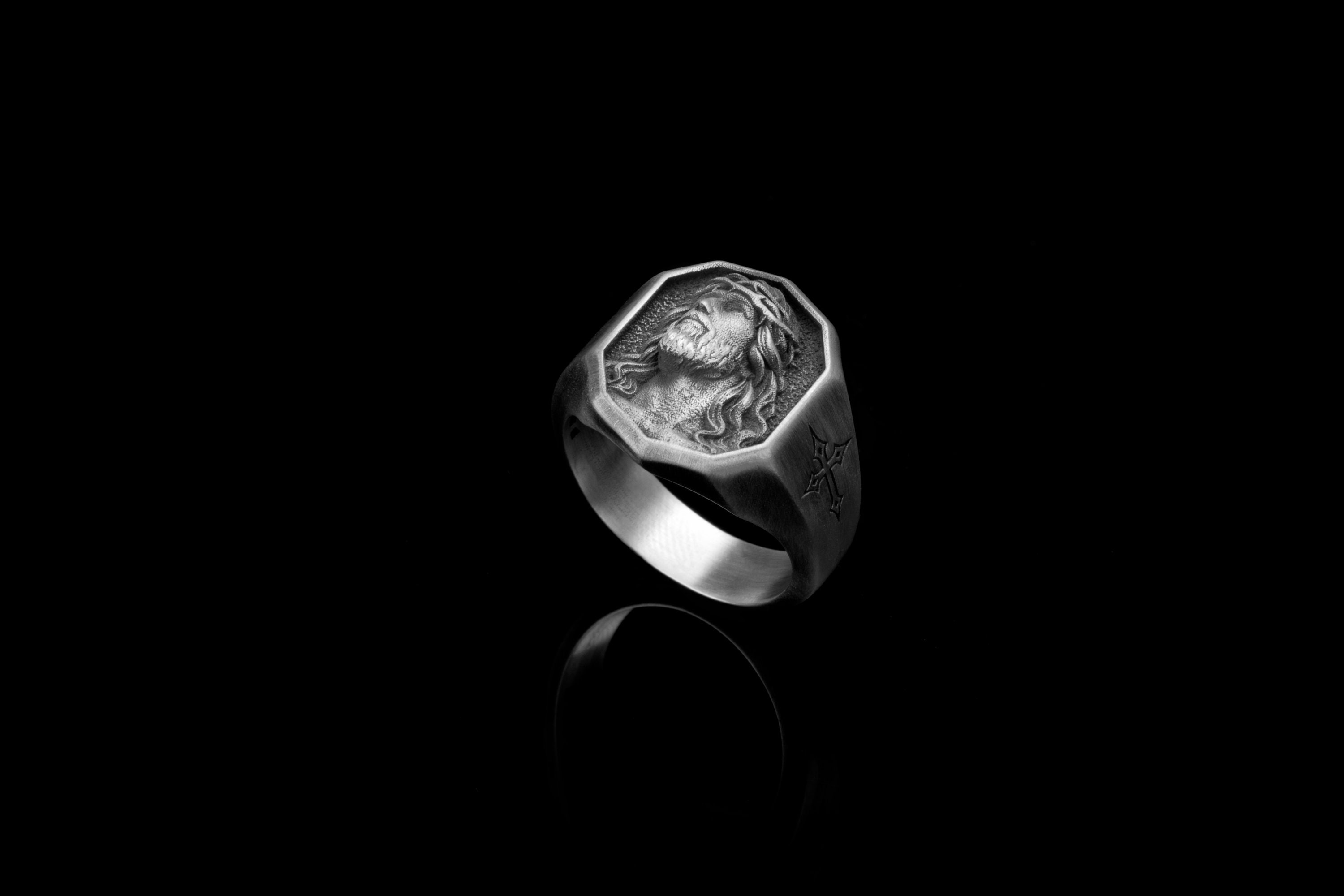 Jesus Thorns Ring, Religious Jewelry, Jesus Jewelry, Crown of Thorns ...