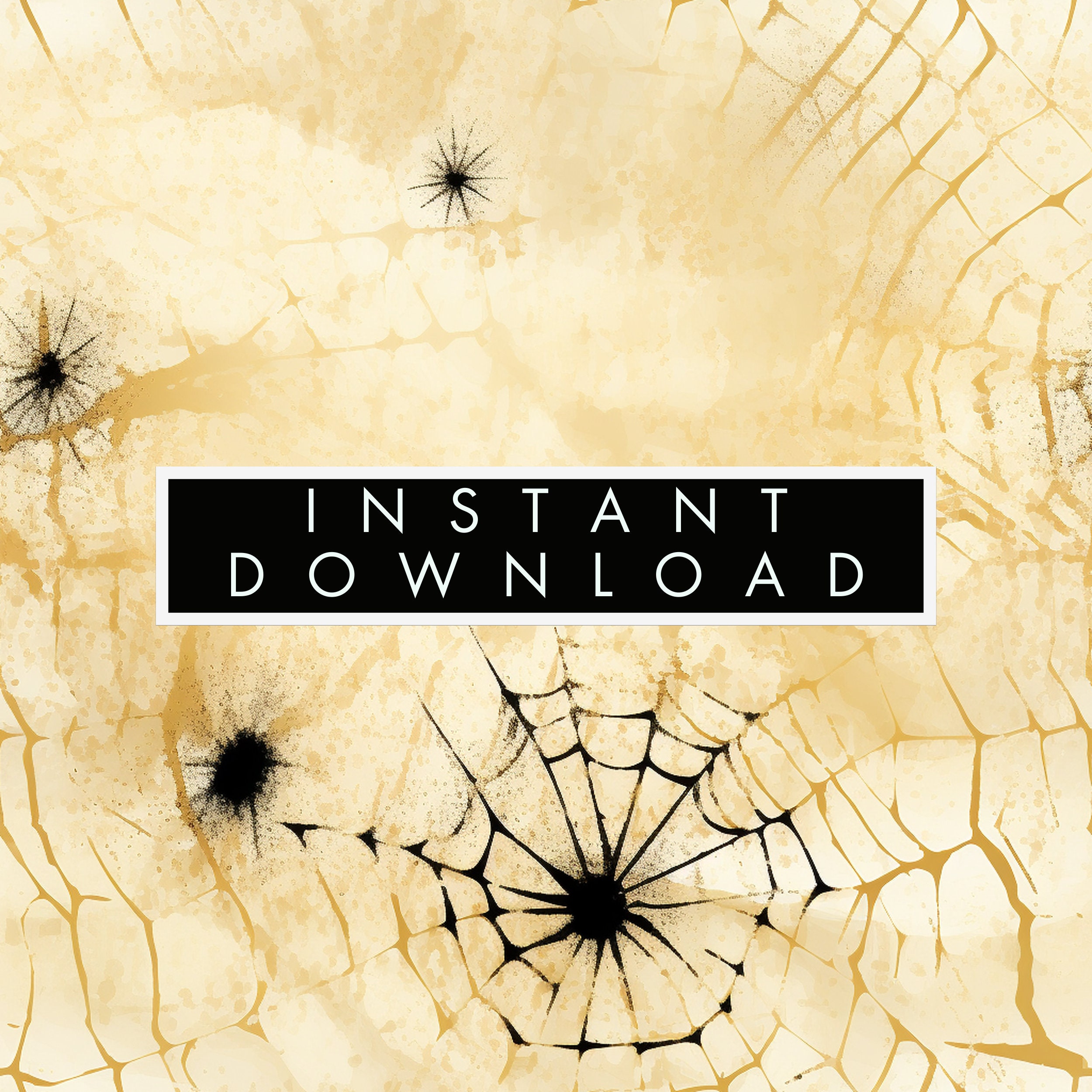 Gold Grunge Cobweb Overlays Digital Paper Halloween Pages, Junk Journal ...