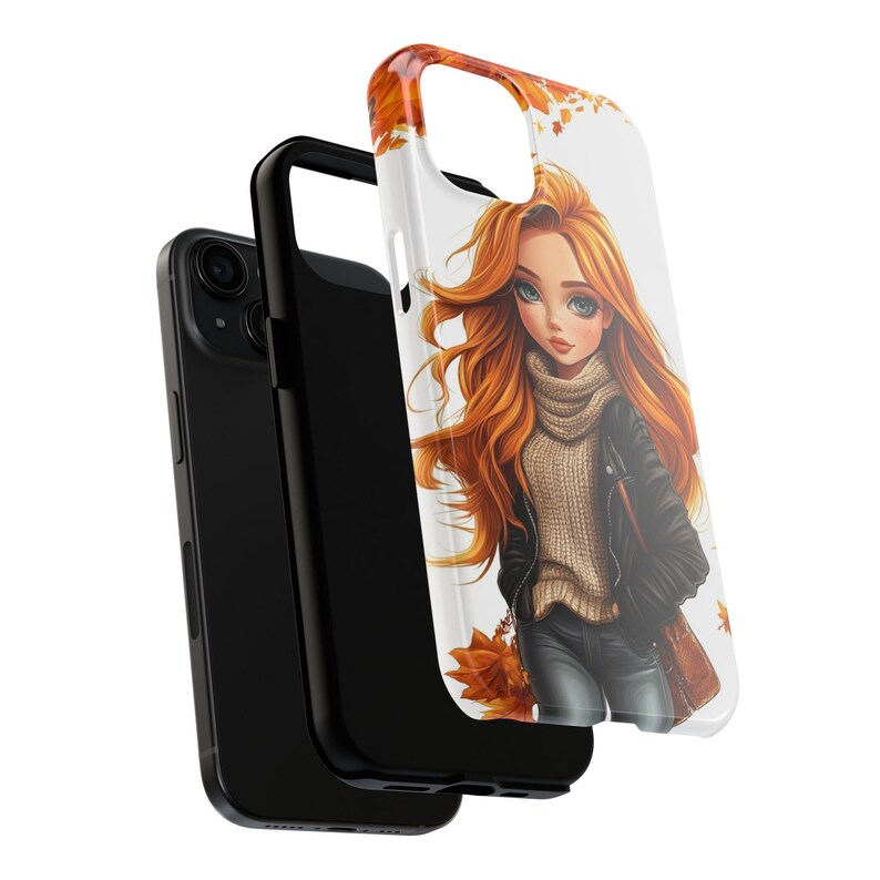 Redhead iPhone 15 Pro Max Case, Ginger Phone Cover Tough Phone Cases ...