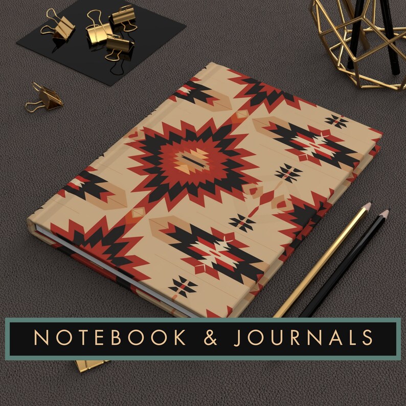 Western Aztec Native Textures Junk Journal Digital Paper Printable ...