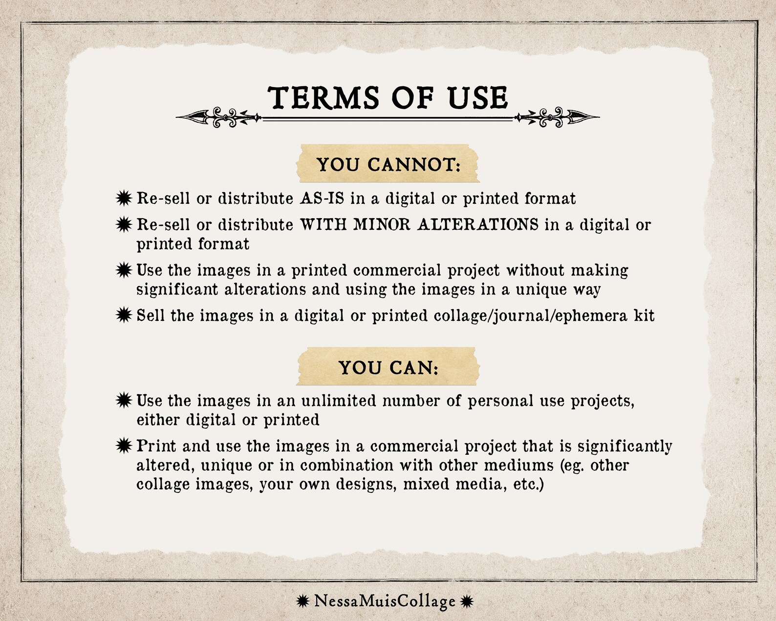 CERULEAN Vintage Collage Kit, Collage Sheet, Mermaid, Ocean, Sea ...