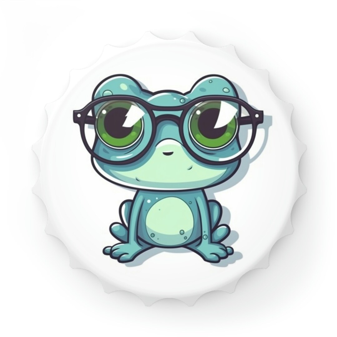 Green Frog Magnetic Bottle Opener Fun and Functional Kitchen Accessory ...