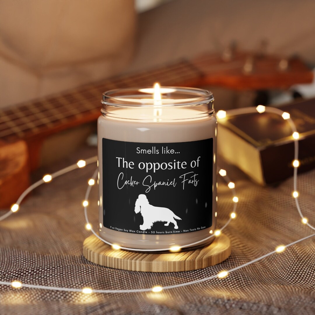 Cocker Spaniel Gifts, Cocker Spaniel Mom, Cocker Spaniel Candle, Funny ...