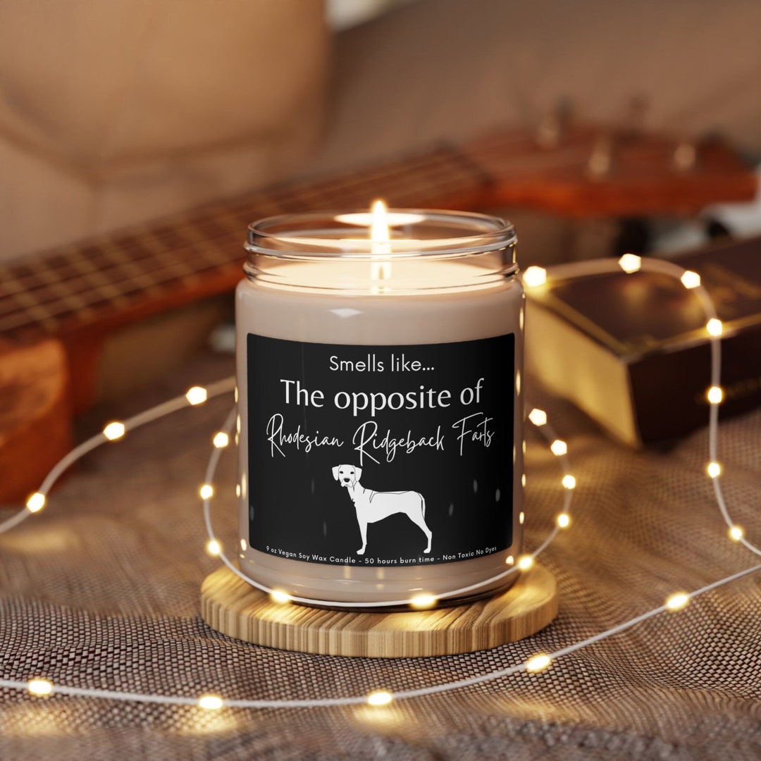 Funny Rhodesian Ridgeback Gift Rhodesian Ridgeback Candle - Etsy