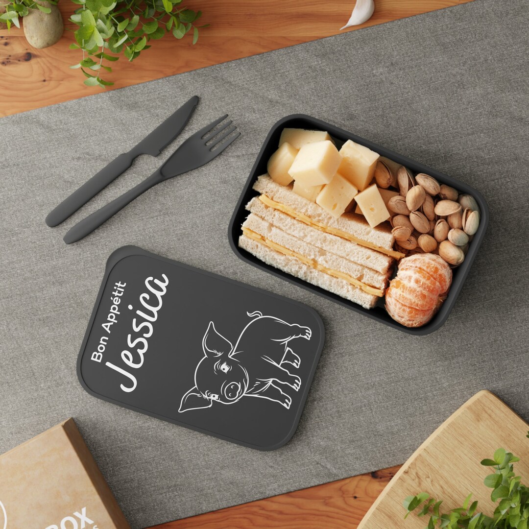 Custom Kid's Lunch Box With Name and Custom Message - Etsy