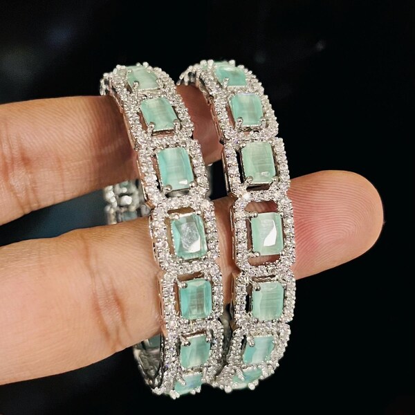 Mint Green Bracelet - Etsy