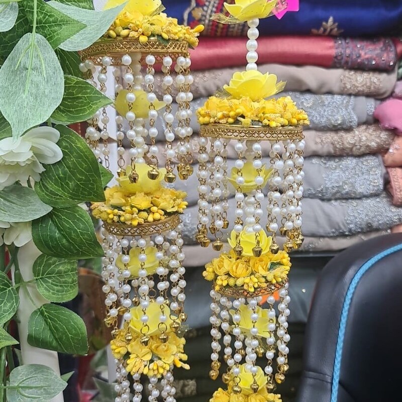 Flower Jewelry Haldi - Etsy