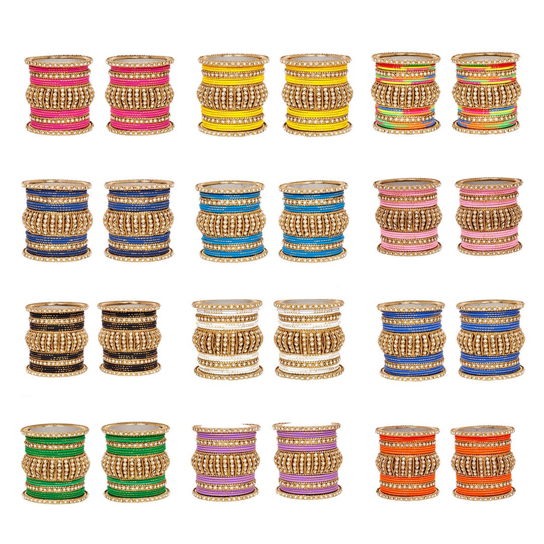 Indian Bollywood Flower Designer Multi Color Metal Pearl Arrangement ...