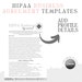 HIPAA Business Associate Agreement, Business Templates, Business Form ...