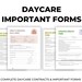 Editable Daycare Contract Forms 51 Pages, Daycare Starter Kit ...