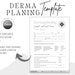 Professional Dermaplaning Form, Dermaplaning Consent, Dermaplaning ...