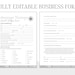 Professional Massage Intake Form Bundle Canva Editable, Massage Therapy ...